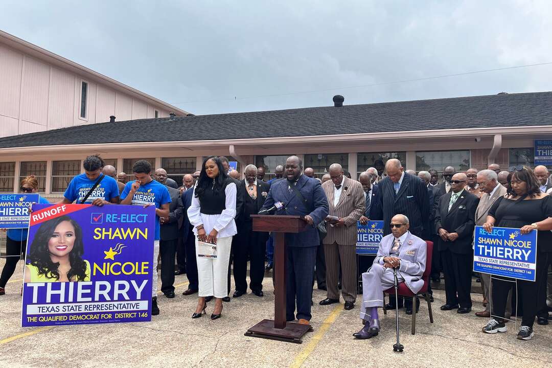 Hundreds of Texas pastors line up to support Rep. Shawn Thierry