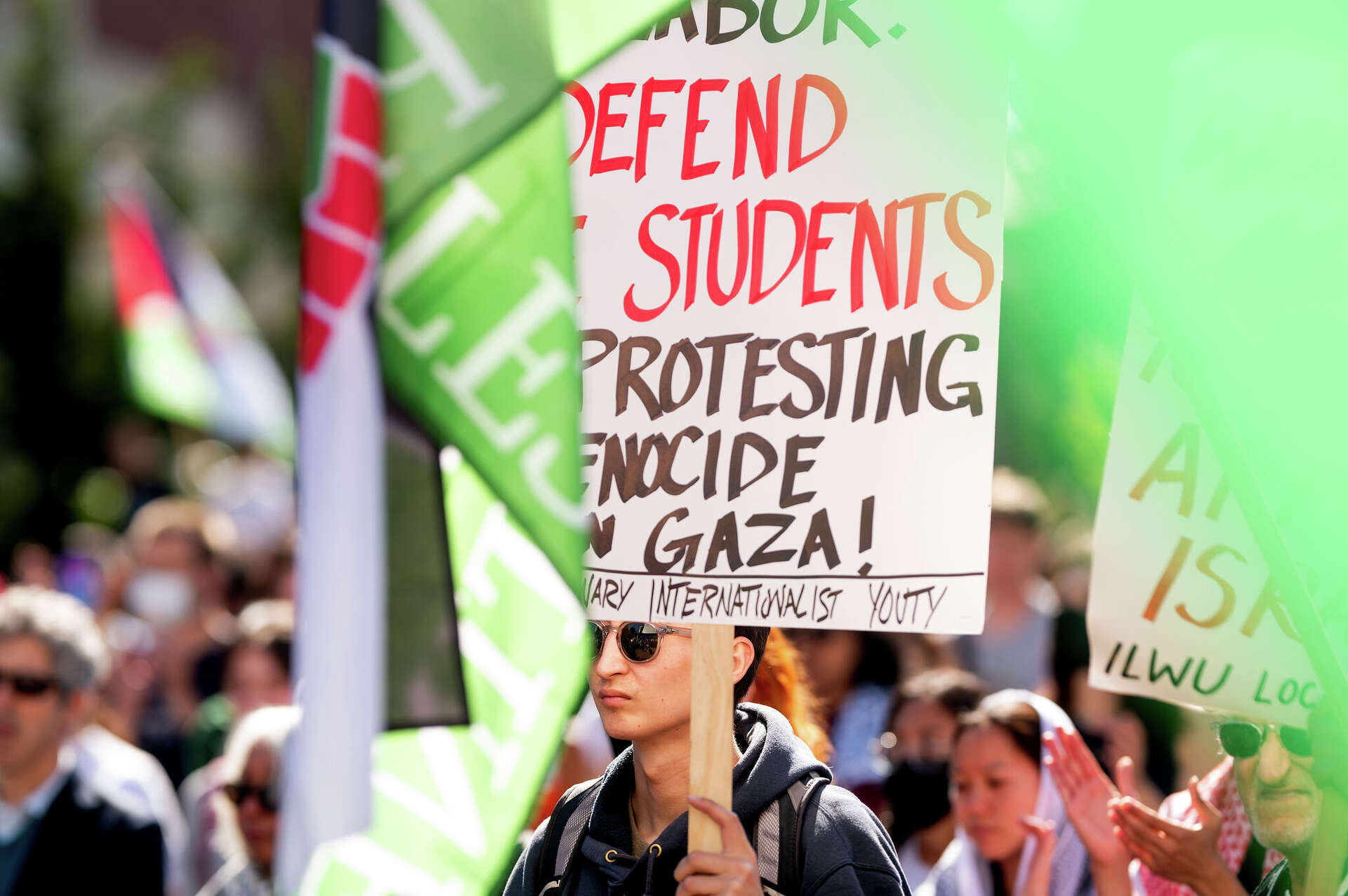 Hundreds rally at UC Berkeley to protest Israel's actions in Rafah