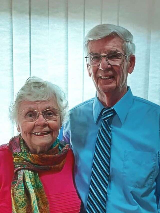 George and Judy Vogel were married in 1959 and celebrate 65 years