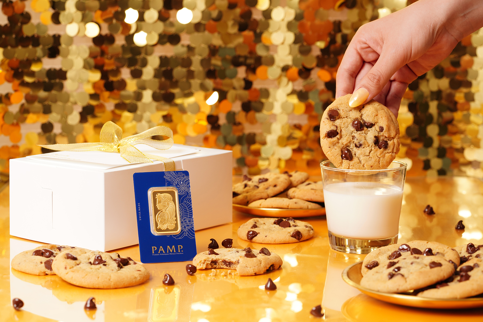 Tiff's Treats, the Austin cookie company, sells gold with its cookies