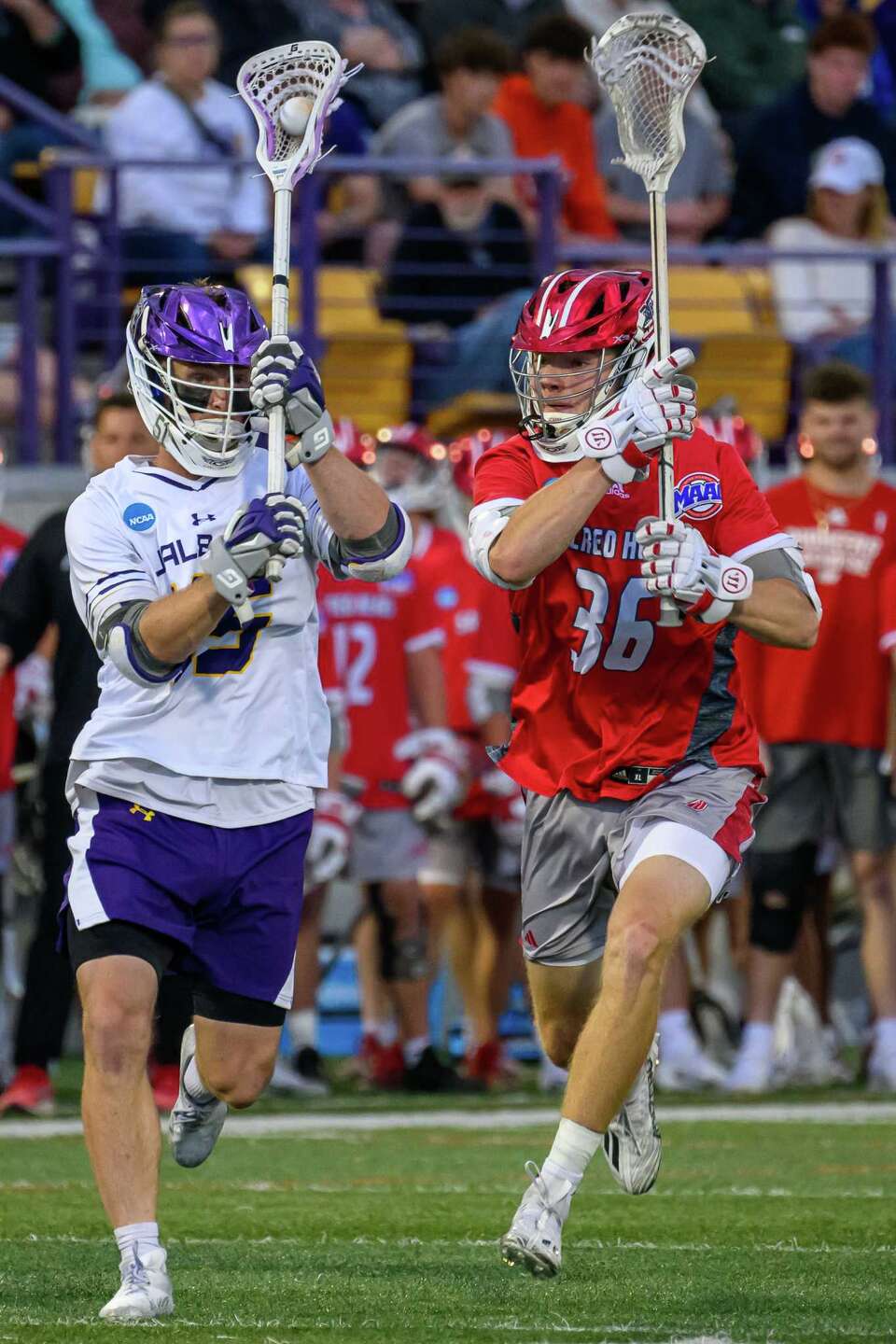 UAlbany men's lacrosse prevails in NCAA Tournament opener