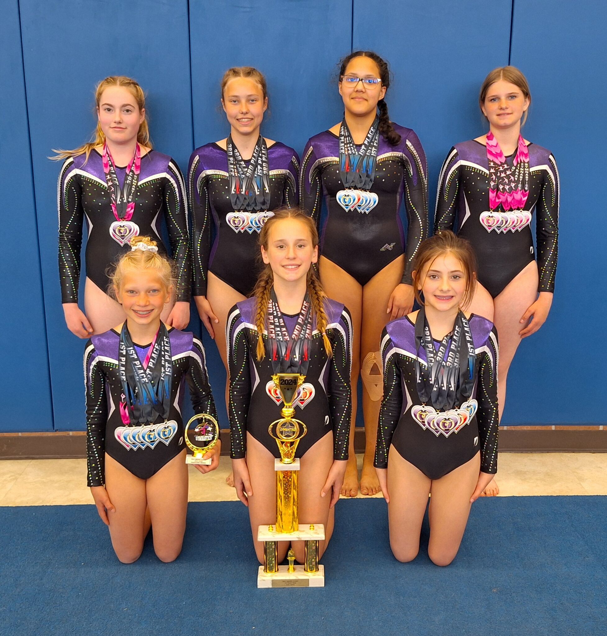 Flipstar gymnasts awarded 51 individual champion titles