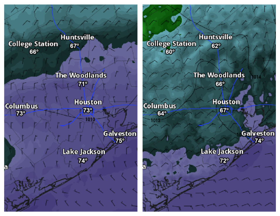 Humidity in Houston eases up Friday. But more rain is coming soon
