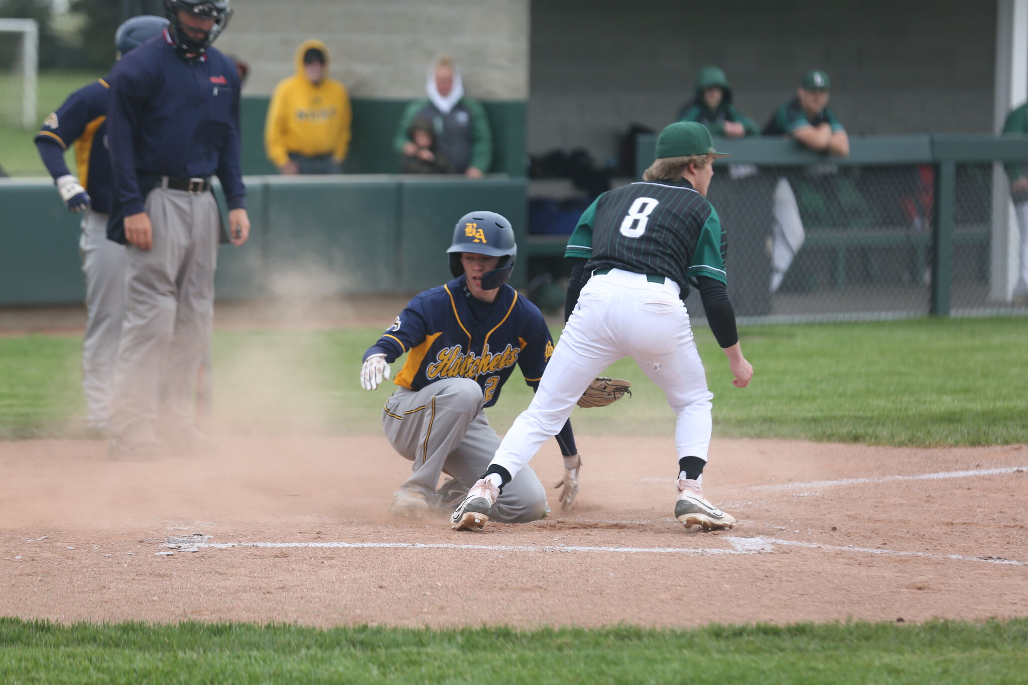 Laker baseball sweeps doubleheader from Bad Axe, softball splits