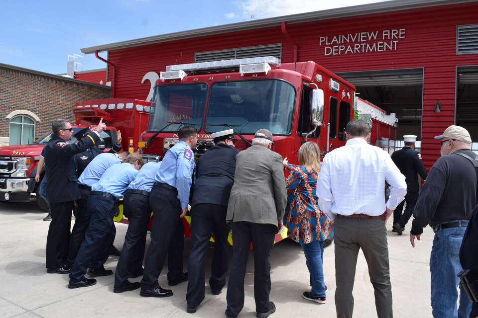Plainview Fire Department pushes 2 new trucks into service