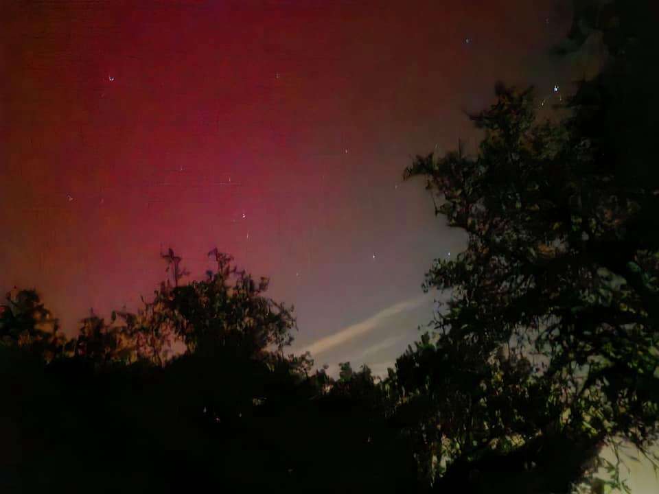 Photos capture aurora borealis in Texas