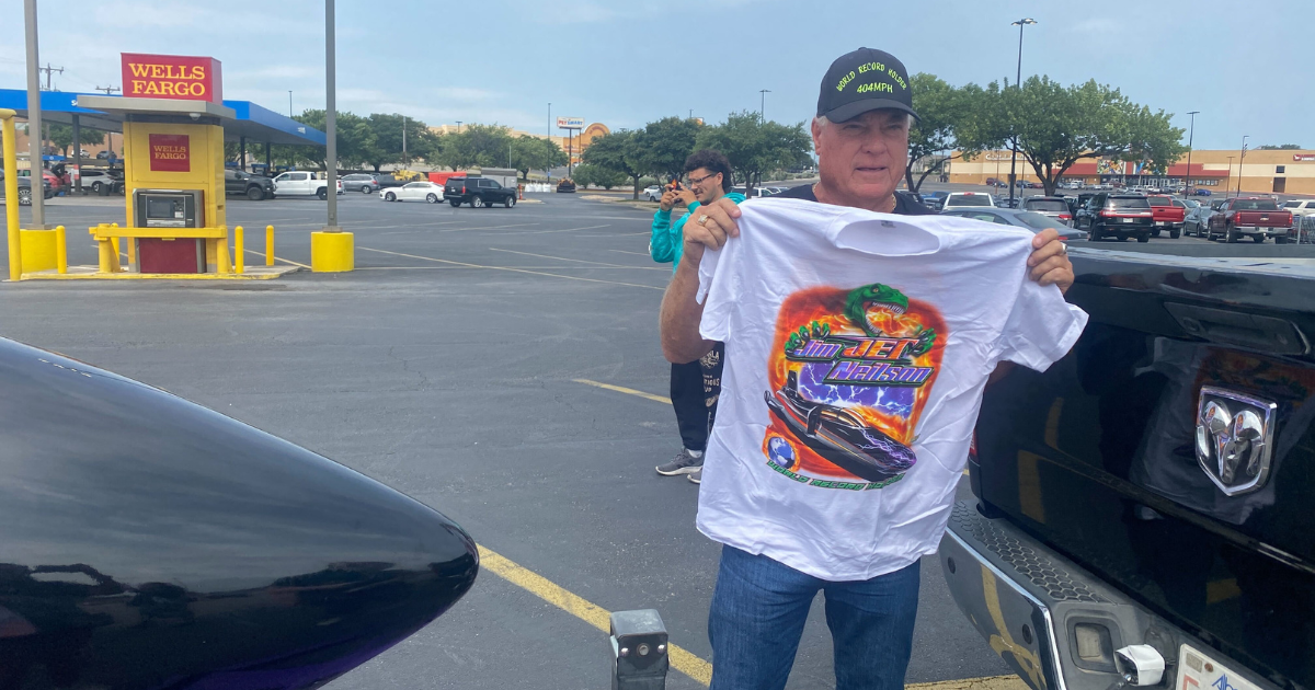 Jimmy 'Jet' Neilson spotted in Walmart parking lot in San Antonio