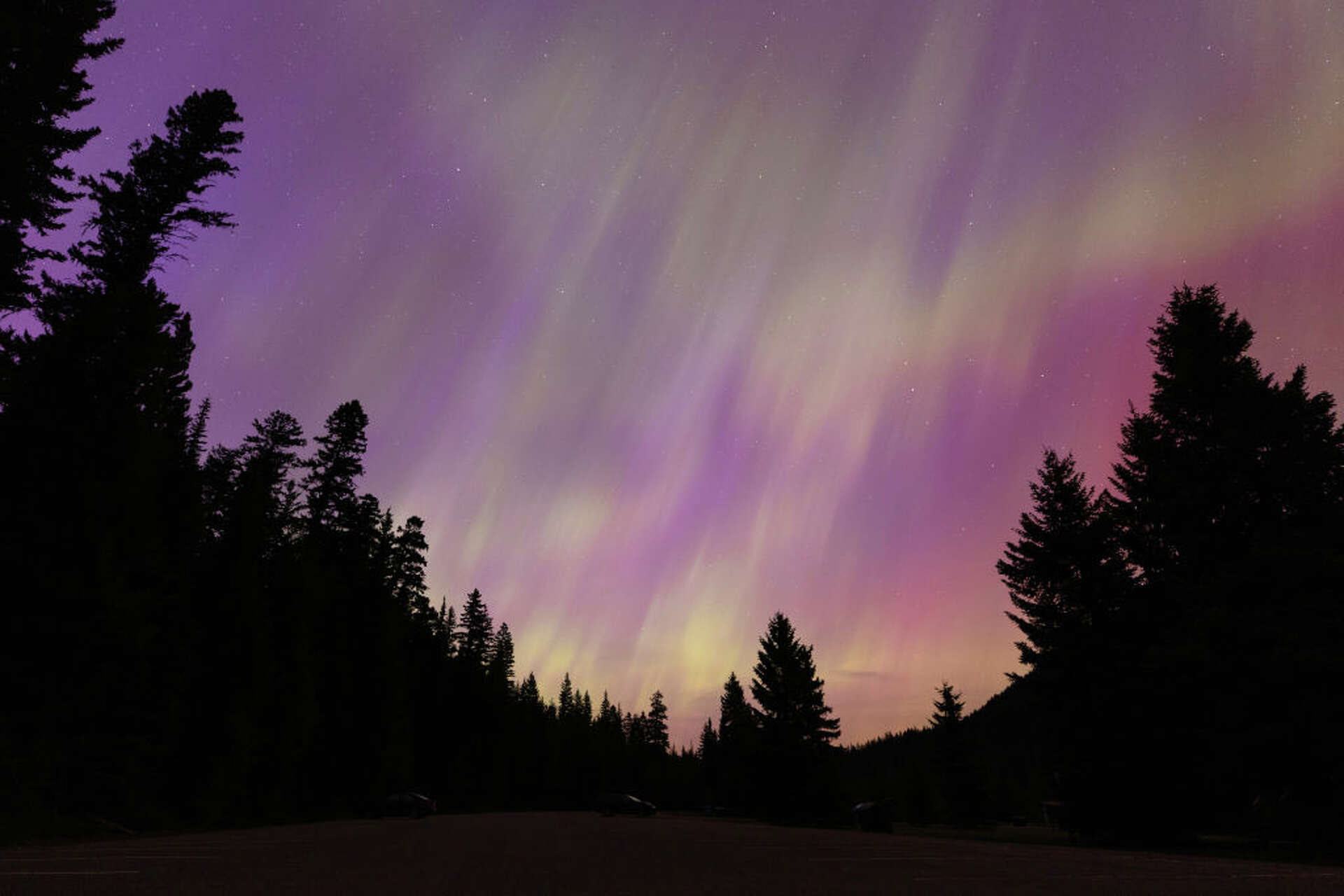 Photos: In rare sight, Texans view Northern Lights Friday night