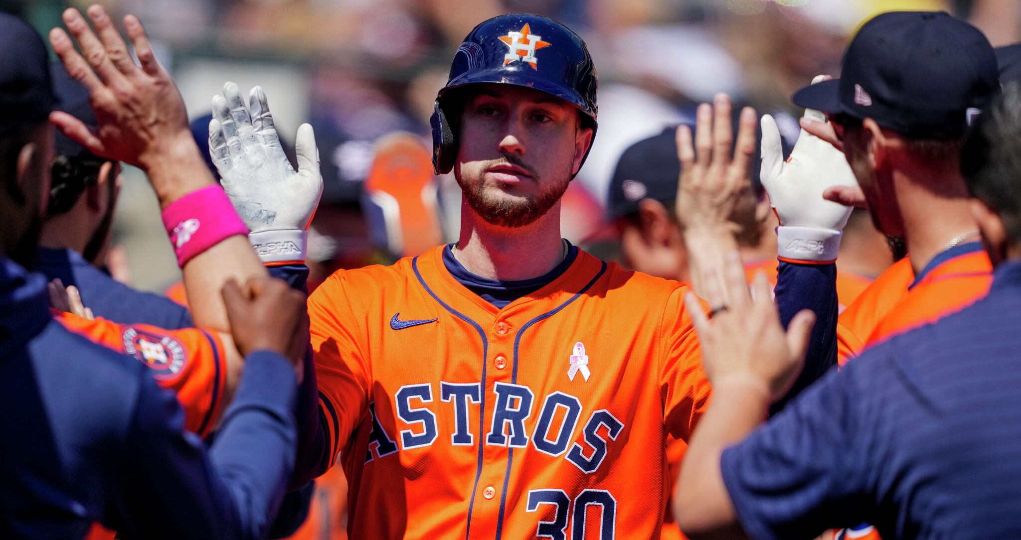 Houston Astros' Kyle Tucker leads MLB with 13 home runs