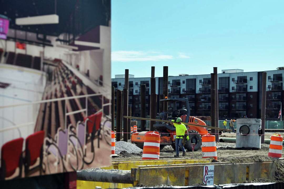 Construction begins for Mohawk Harbor ice arena