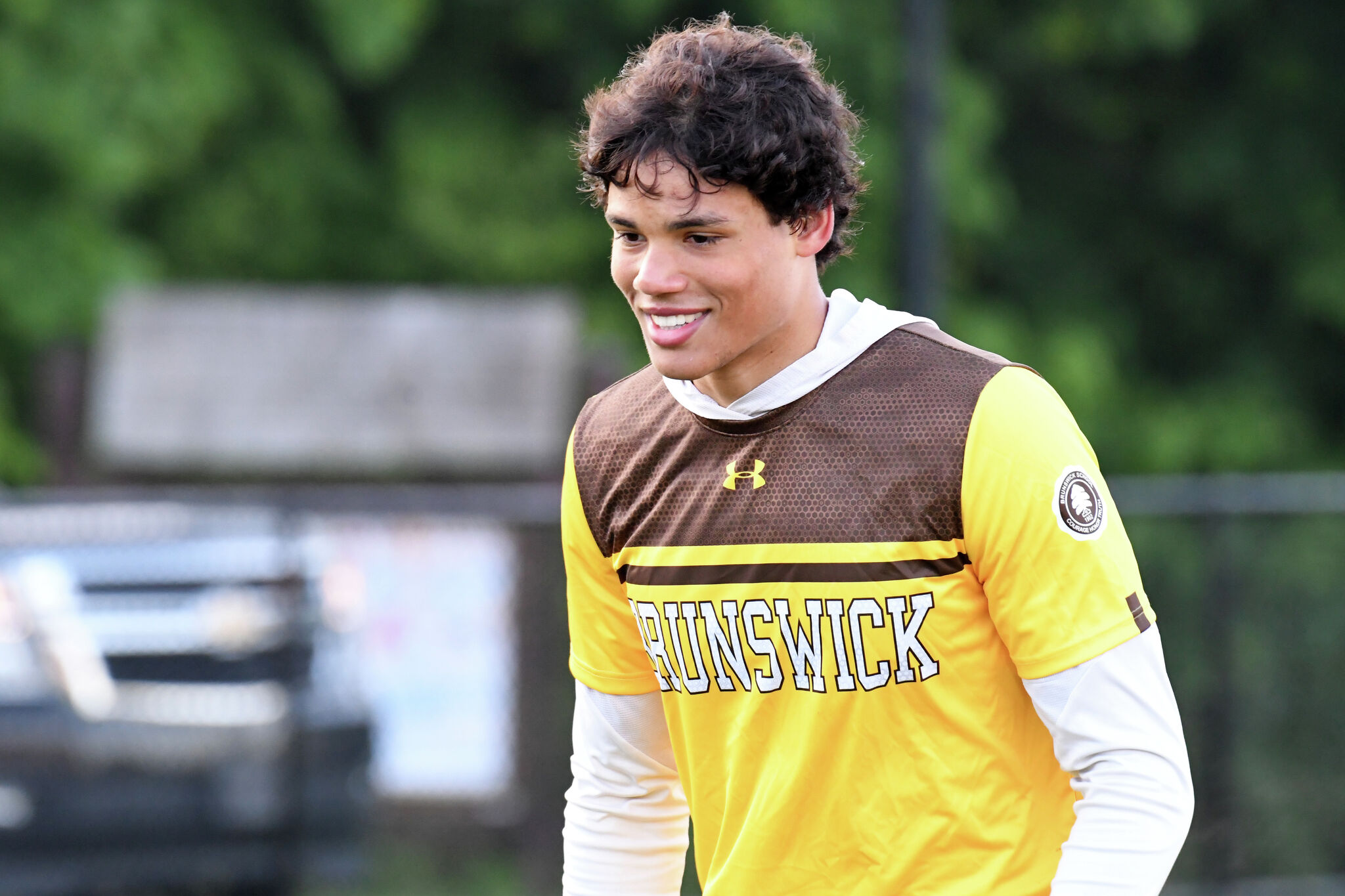 Notre Dame football commits are teammates at Brunswick School