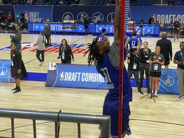 UConn's Alex Karaban, Stephon Castle impress at NBA Draft Combine