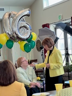 Mary Neely honored by Contemporary Review Club