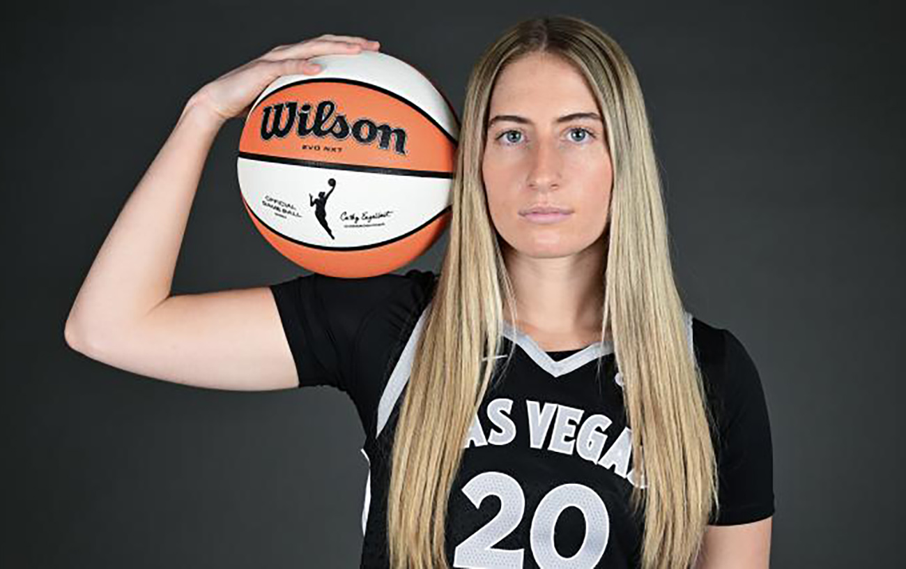 Edwardsville High and Iowa grad Kate Martin makes WNBA's Vegas Aces