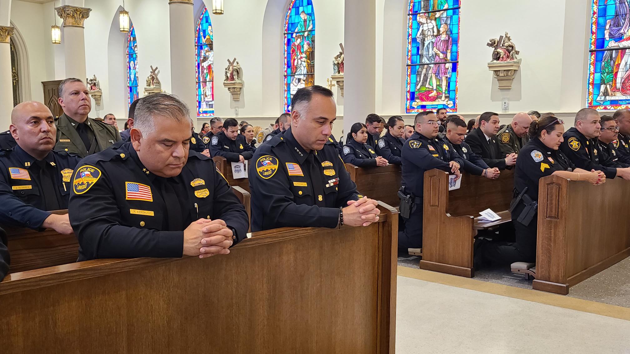 Laredo bishop encourages officers to be shepherds in the community
