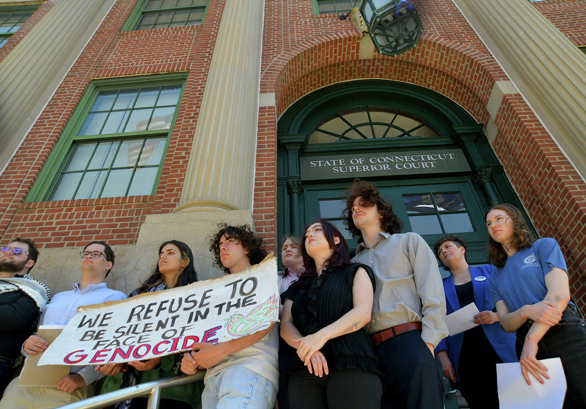 Pro-Palestinian UConn protesters want their charges dropped