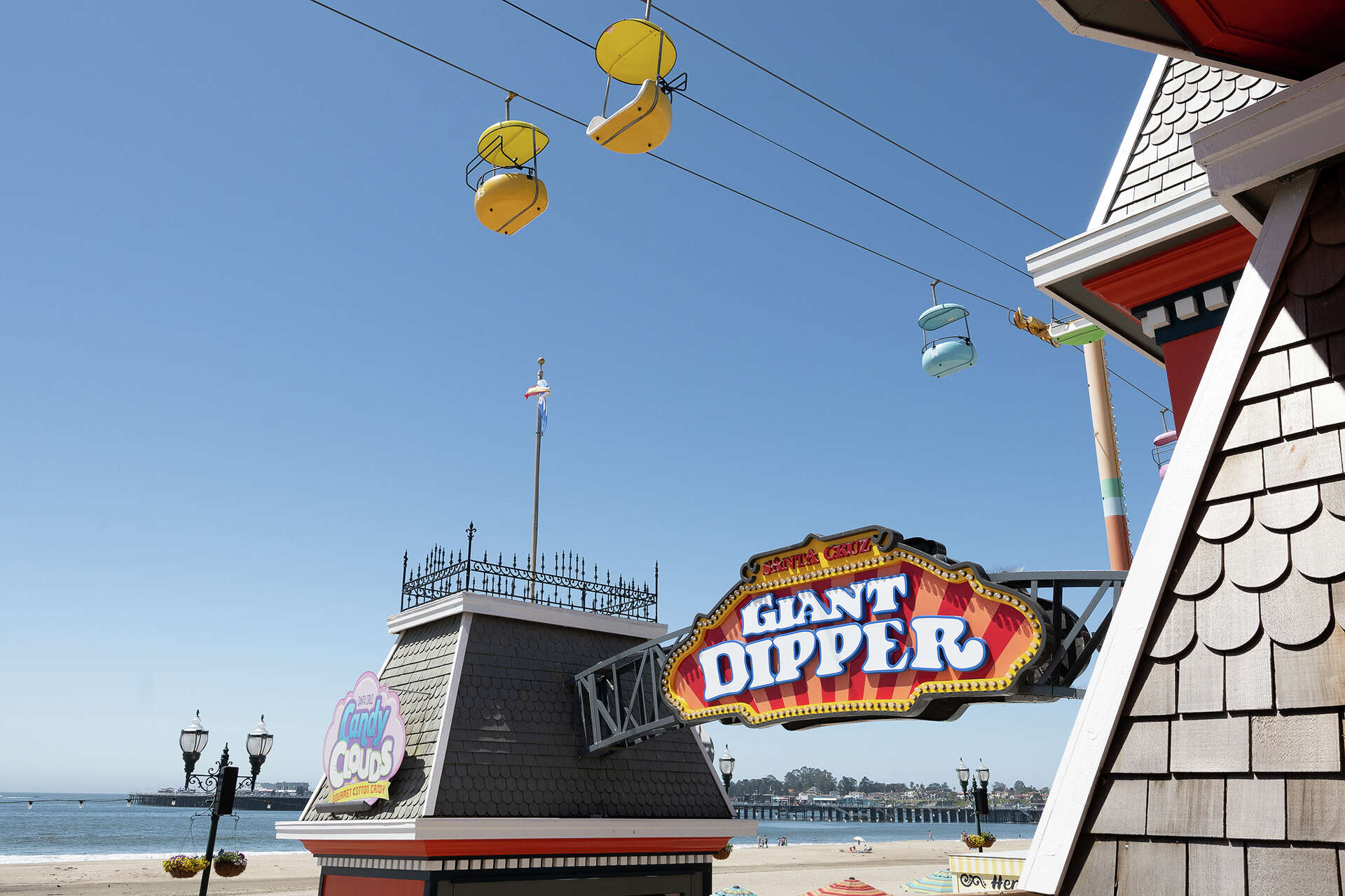 The underbelly of California's oldest surviving roller coaster
