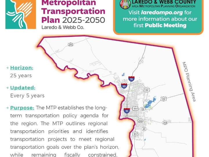 MPO seeks public input on 25-year plan for Laredo, Webb County roads