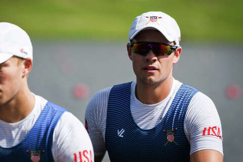 CT rower Liam Corrigan leads US men's four at 2024 Olympics