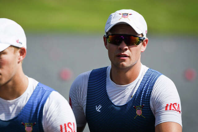 CT rower Liam Corrigan leads US men's four at 2024 Olympics