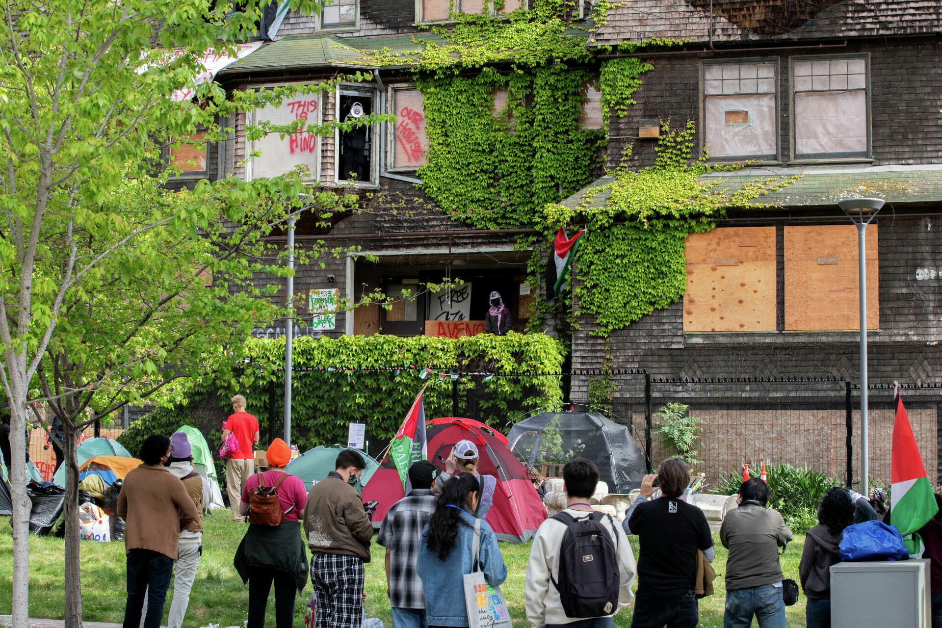 Activists take over building near Berkeley’s People’s Park