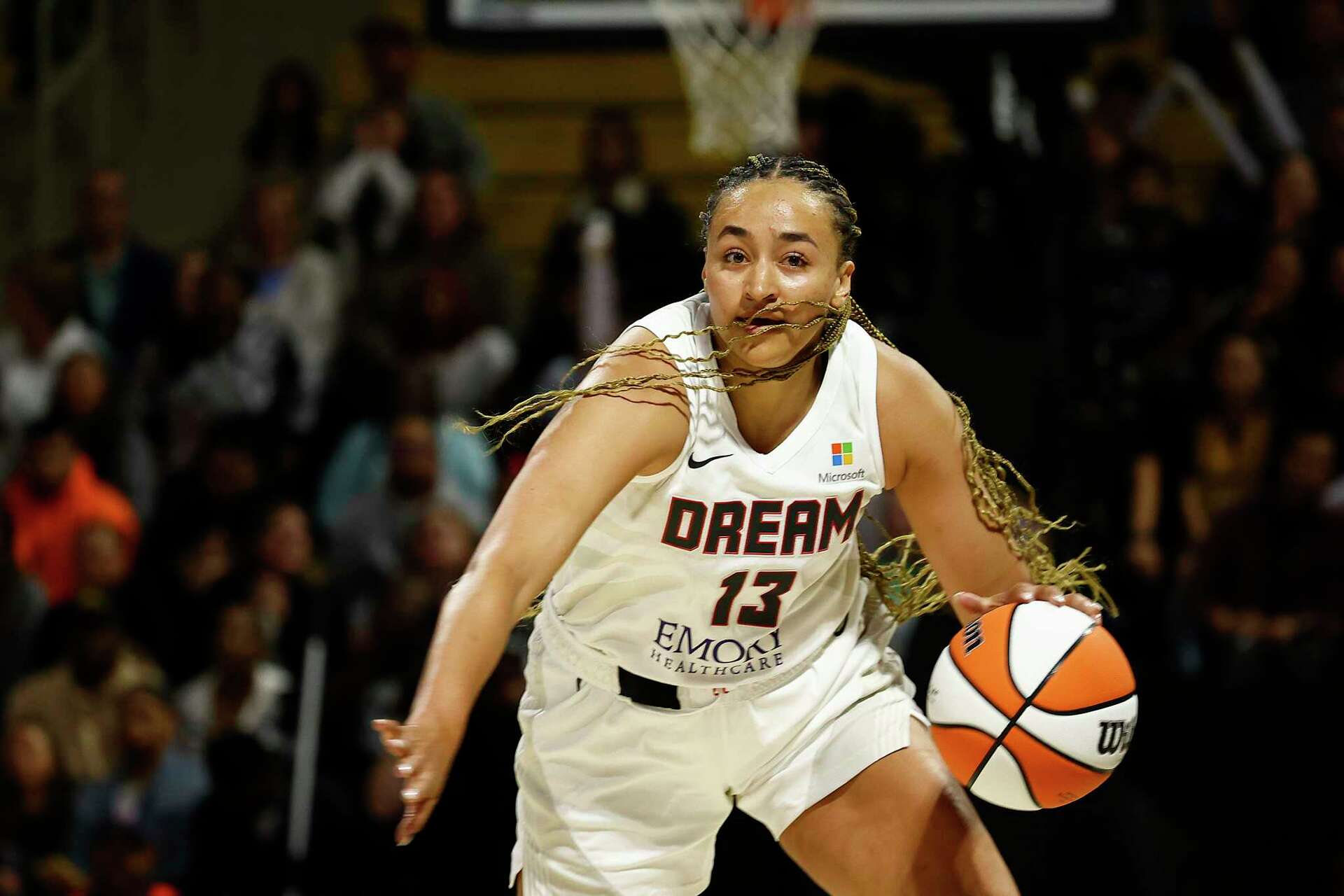 Haley Jones gets WNBA bragging rights over ex-teammate Cameron Brink