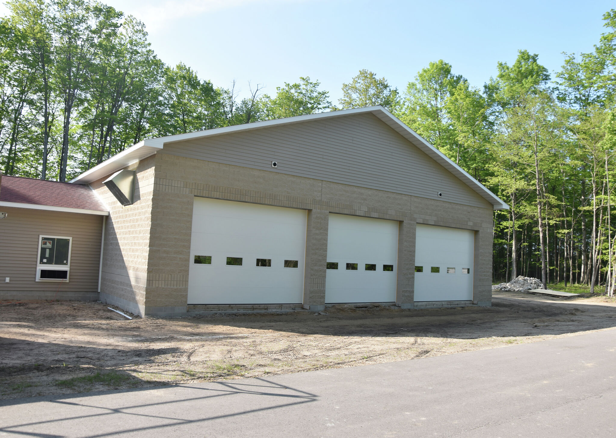 $1.1M Cleon Township hall, fire station nearing completion