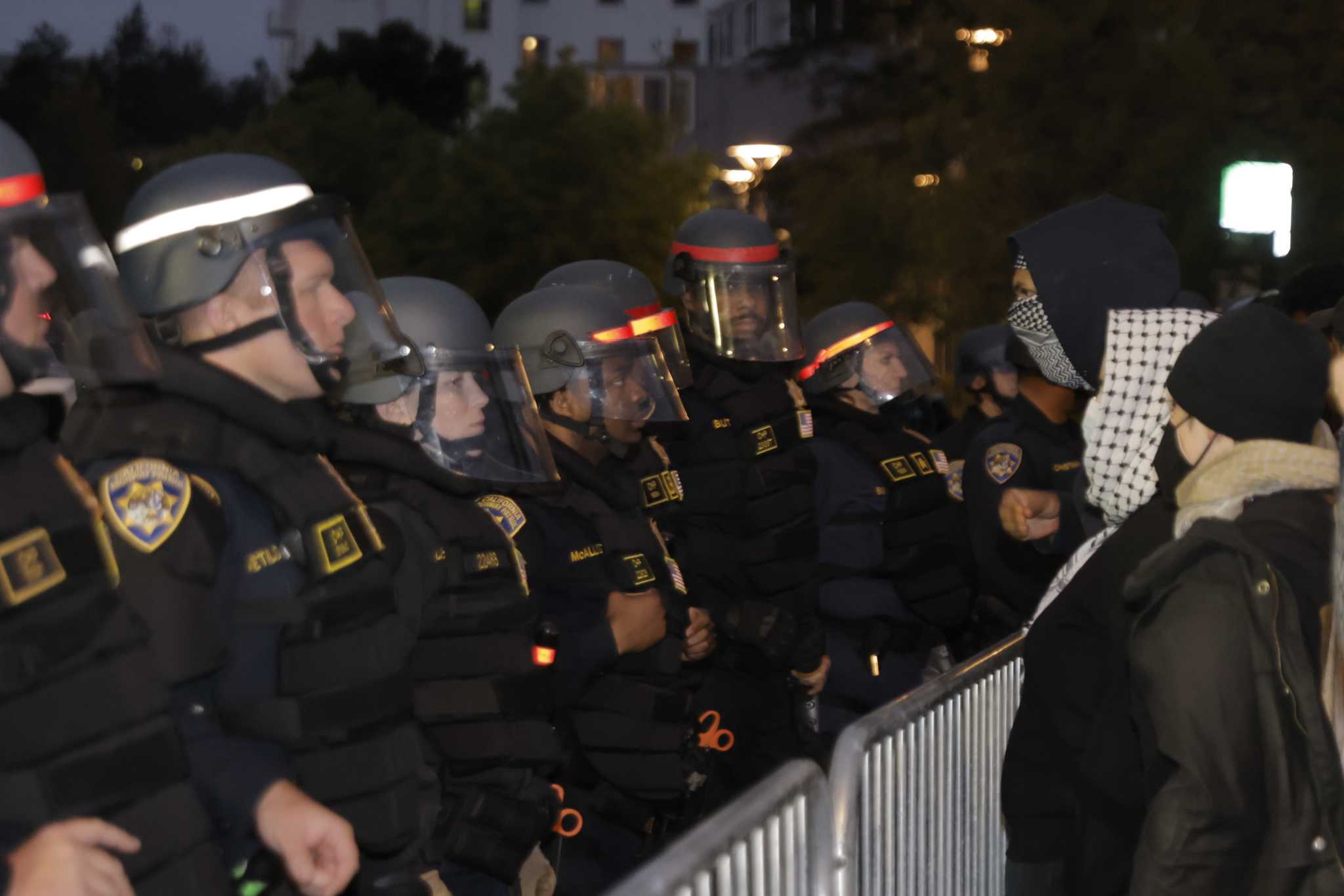 Police remove protesters from UC Berkeley building, dismantle camp