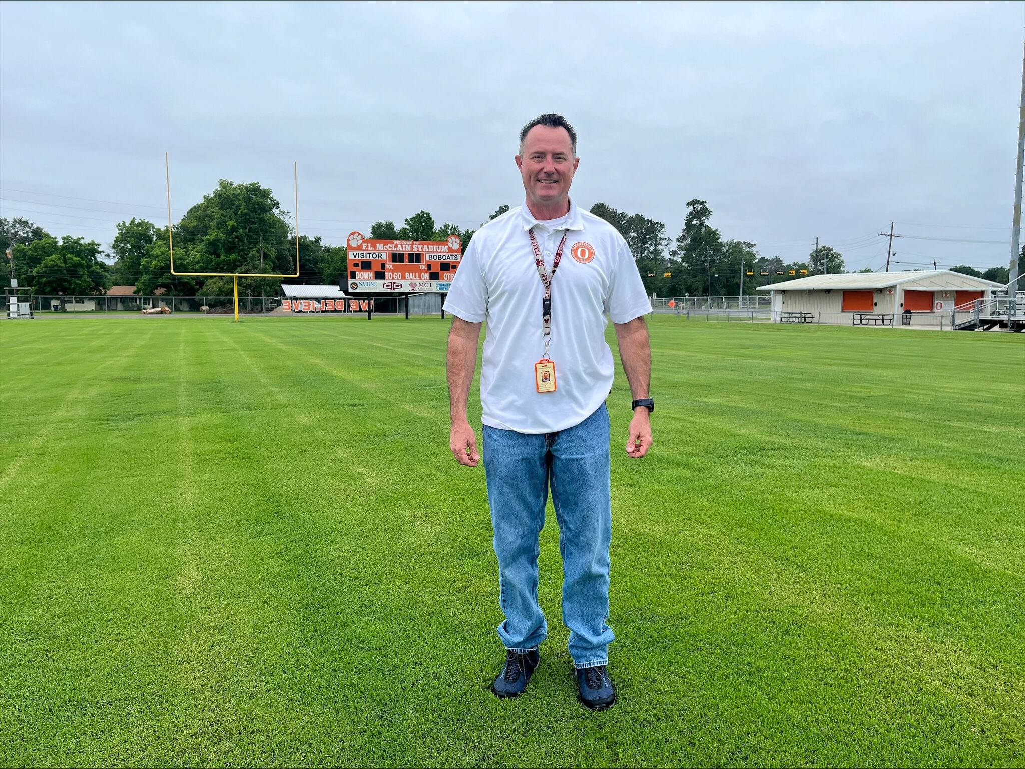 How Orangefield maintains its Bermuda grass athletic fields