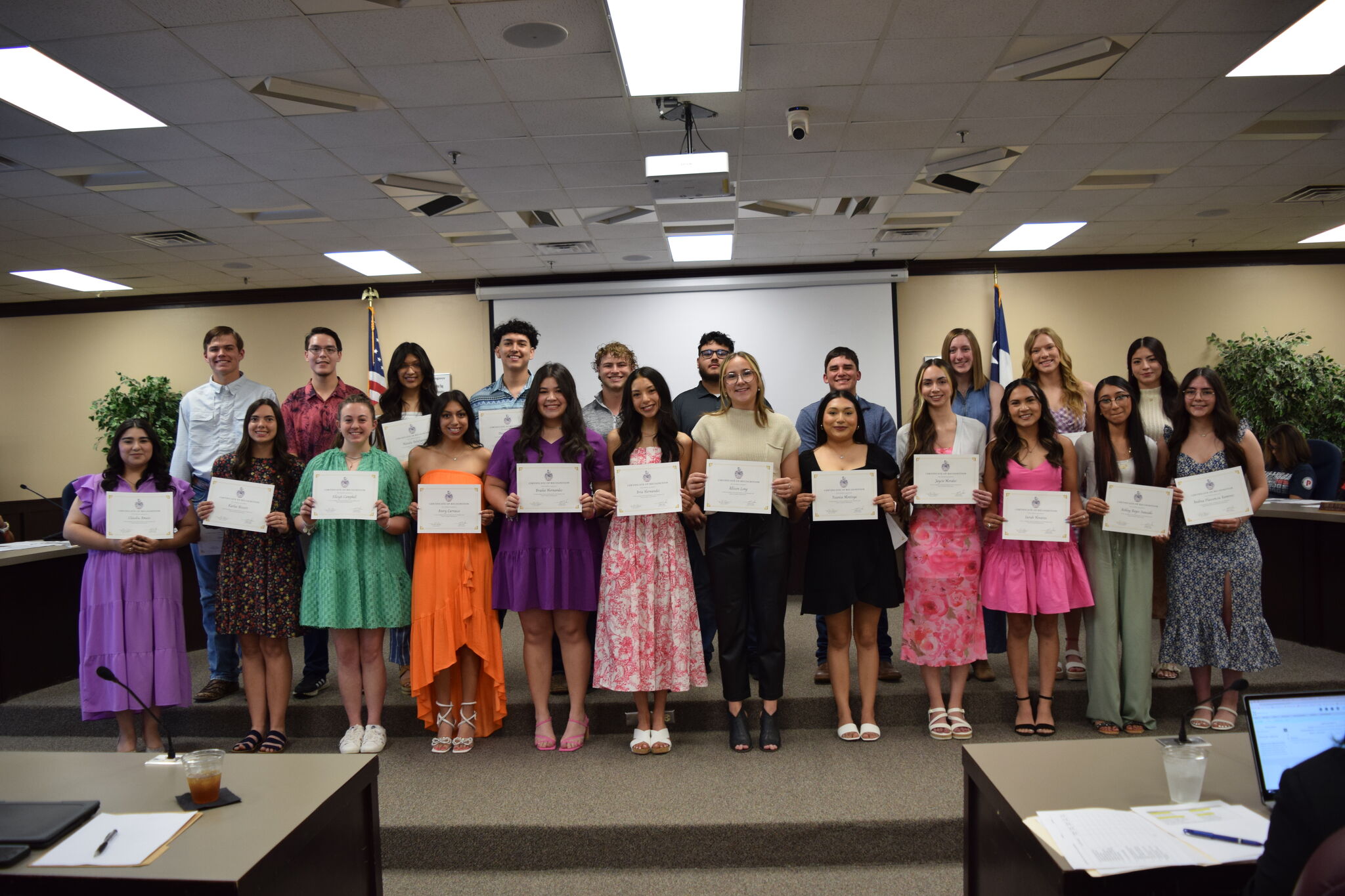 Plainview honor graduates were recognized by the Plainview School Boar