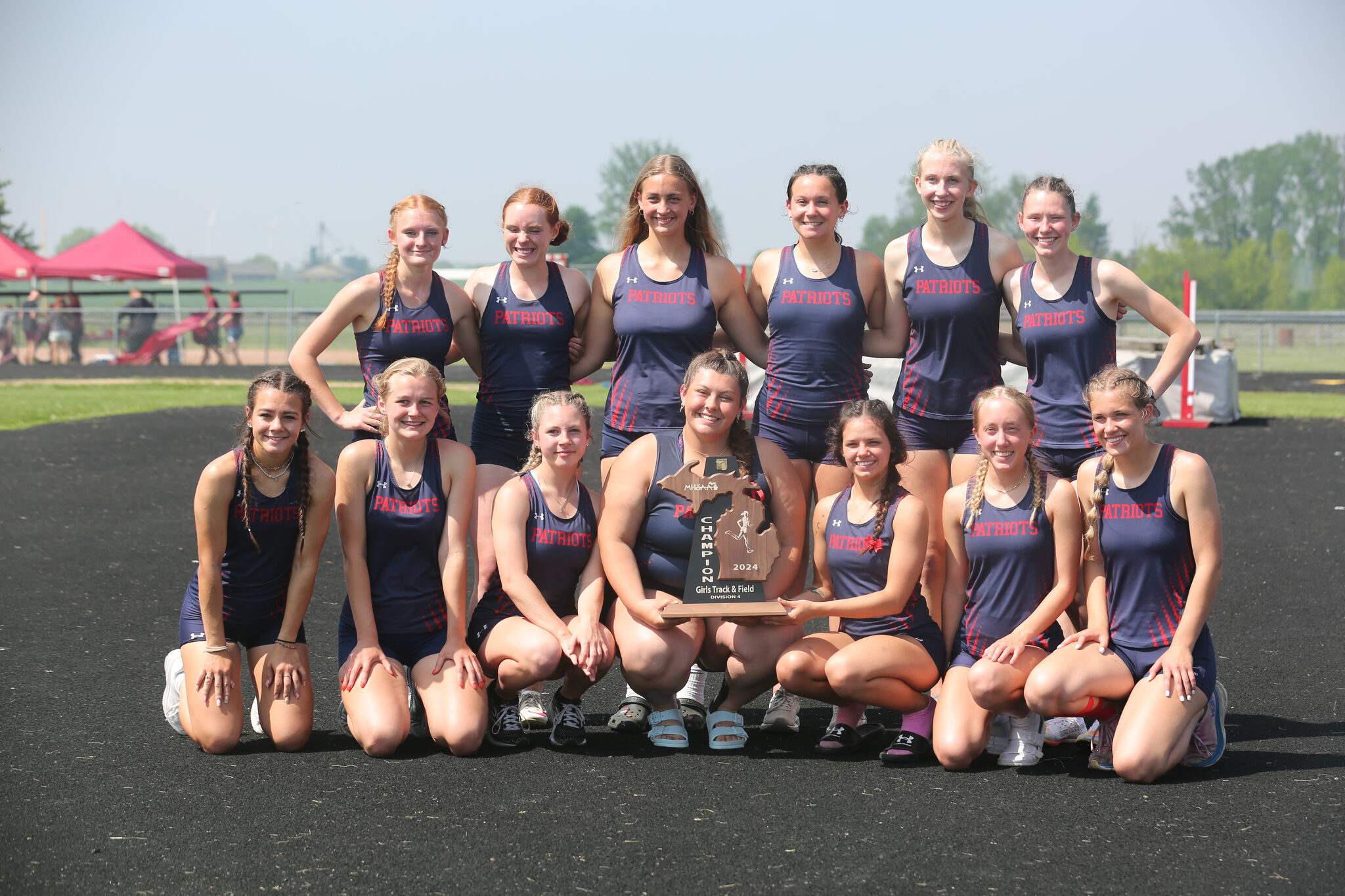 USA girls win Deckerville track and field regional Saturday