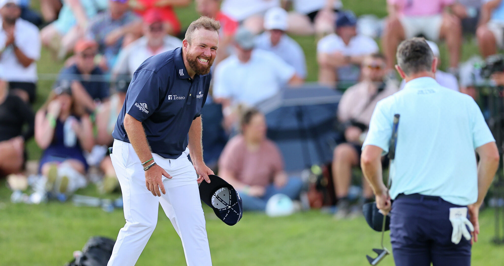 PGA Championship: Shane Lowry ties major record with 9-under 62