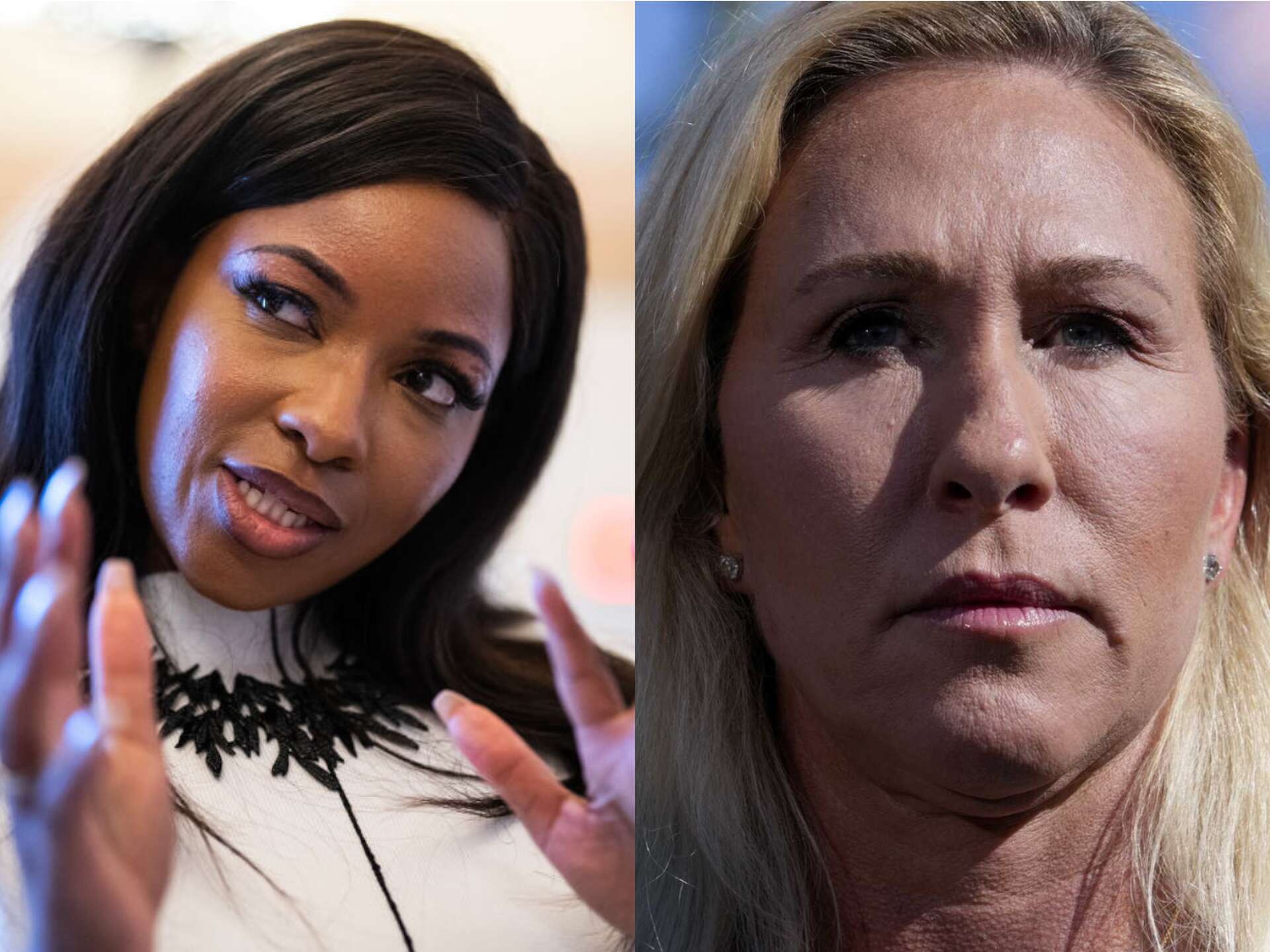 Dallas rep. Jasmine Crockett disses Marjorie Taylor Greene