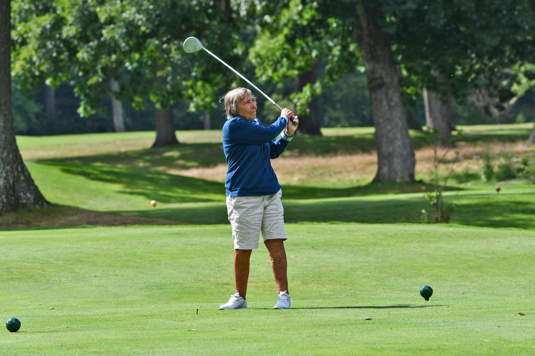 All In: Tournament veteran Marion Hyde shoots her age, offers wisdom