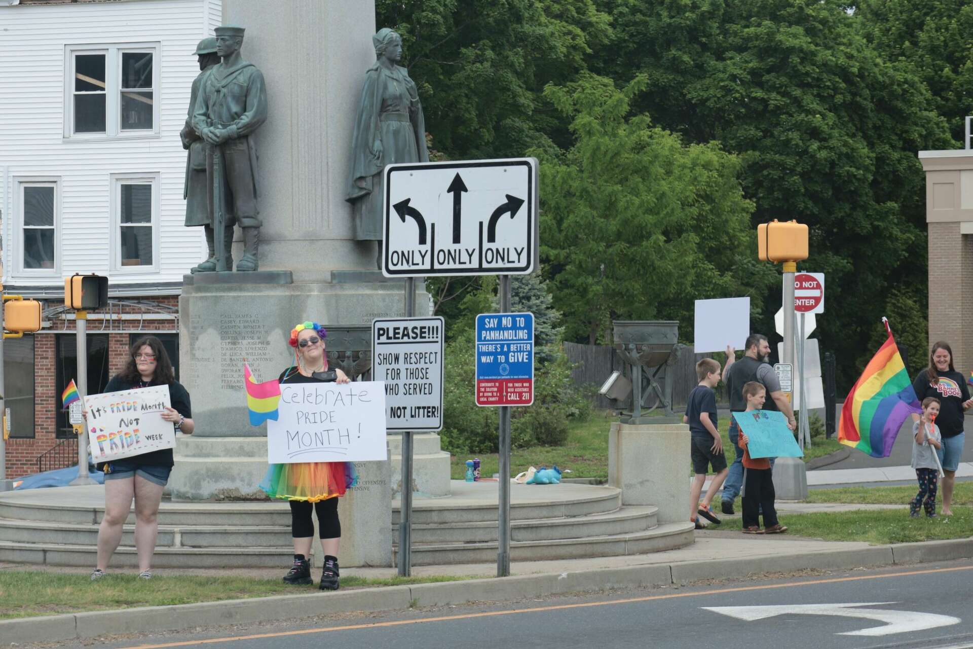 Meriden Pride protests committee's decision to fly Pride flag a week