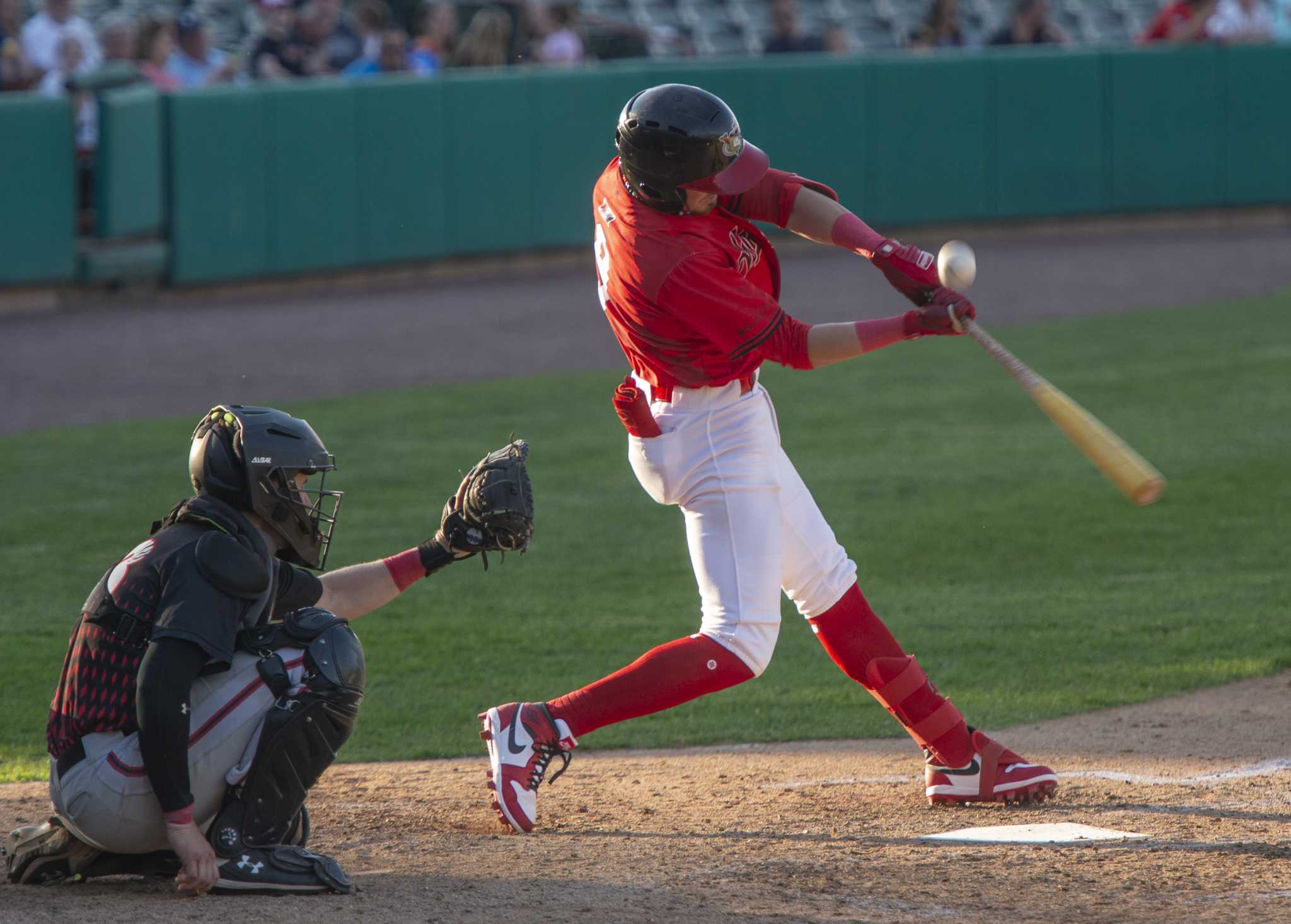 Feared for arm, ValleyCats' Alec Olund shows prowess with bat