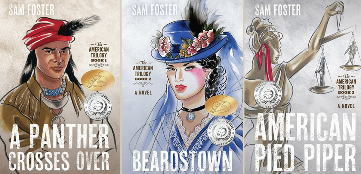 Historical novels author Sam Foster attending Beardstown event