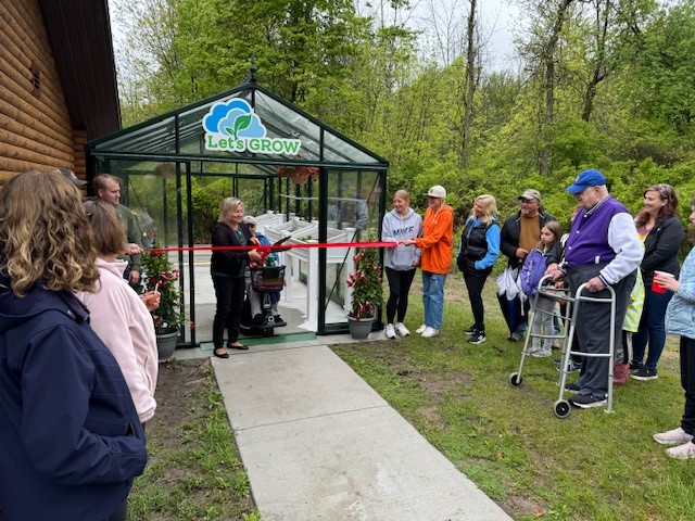 Accessible greenhouse now open at Camp Fish Tales