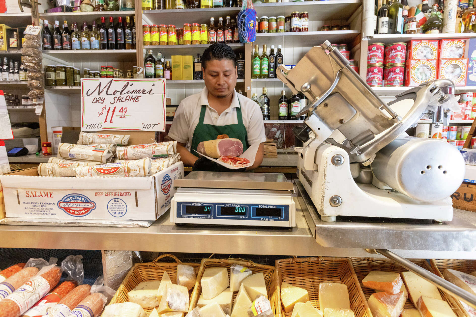 There is only one way to order at San Francisco's Molinari deli