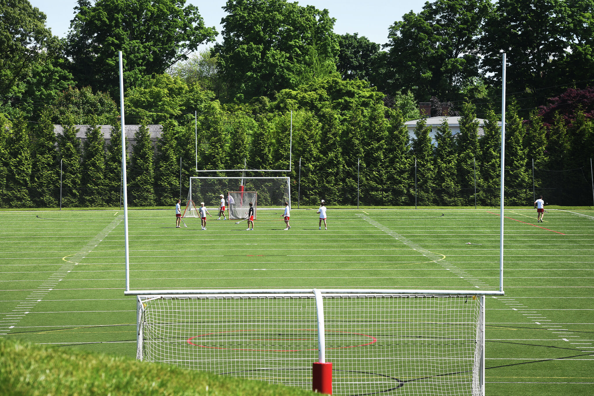 Neighbors resist bathrooms, storage shed on Fairfield University field