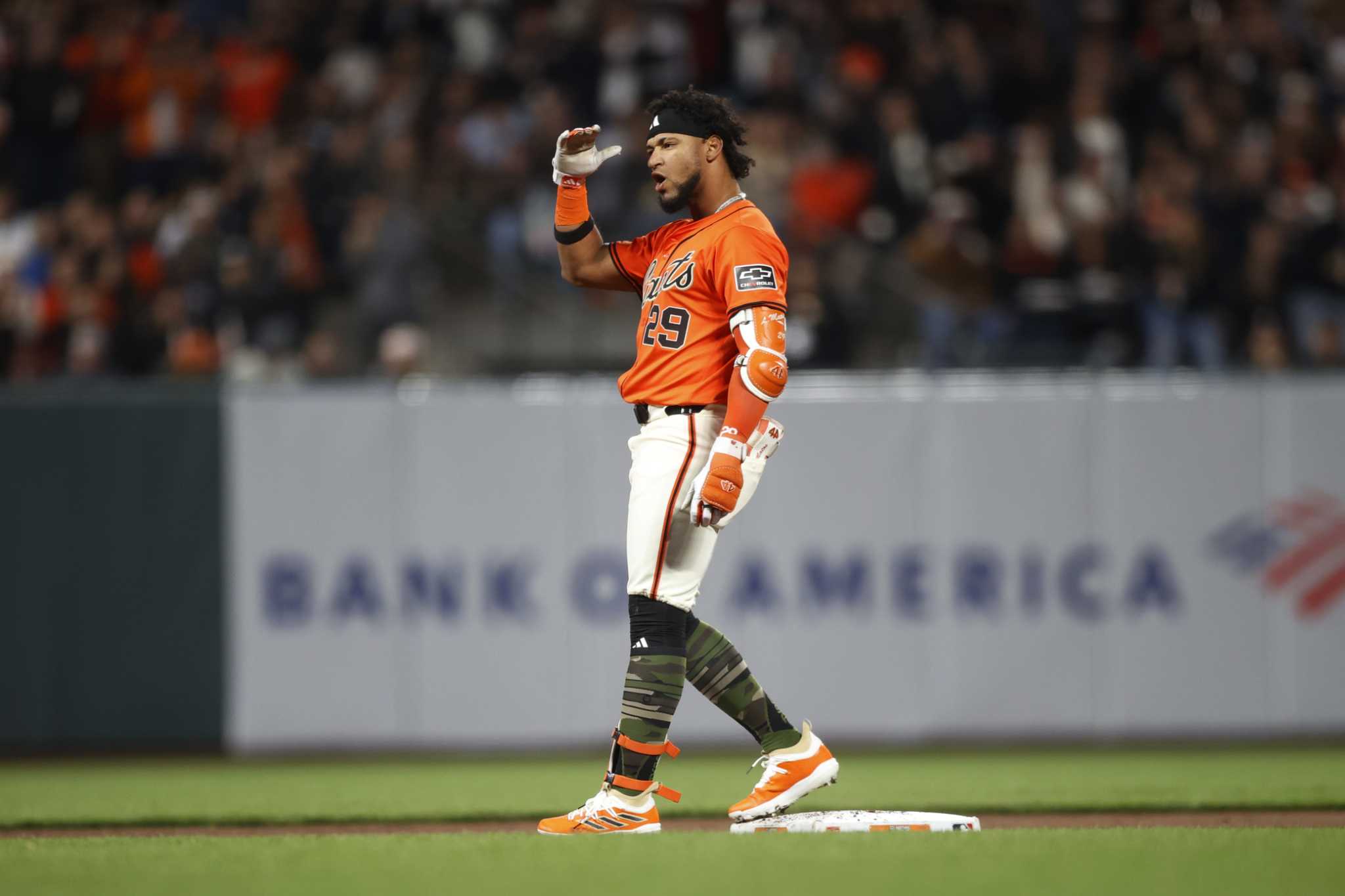 Luis Matos earns NL Player of the Week, Giants reshuffle outfield mix