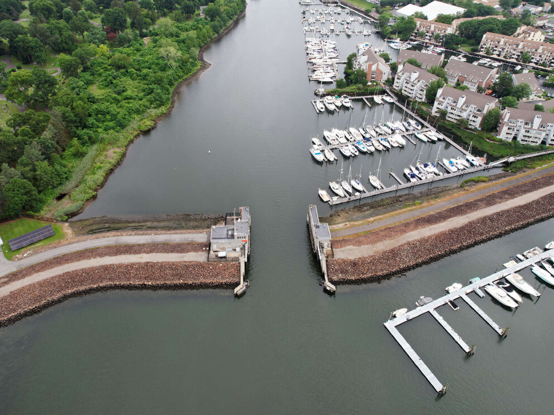 Stamford Harbor's 'damaged' hurricane barrier to close for repairs