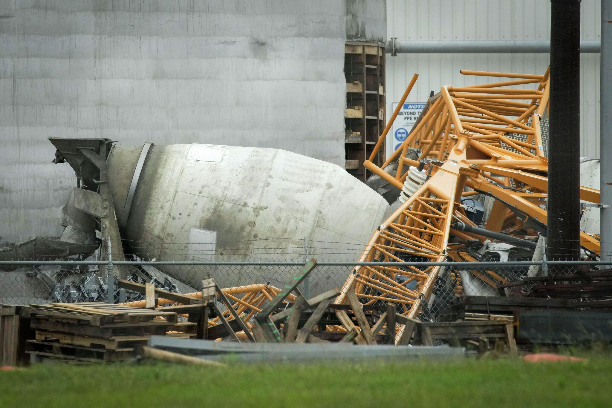 Concrete worker who survived deadly crane collapse files lawsuit