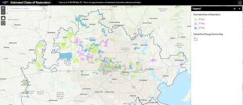 With Beryl aiming at Texas, CenterPoint outage map out in Houston
