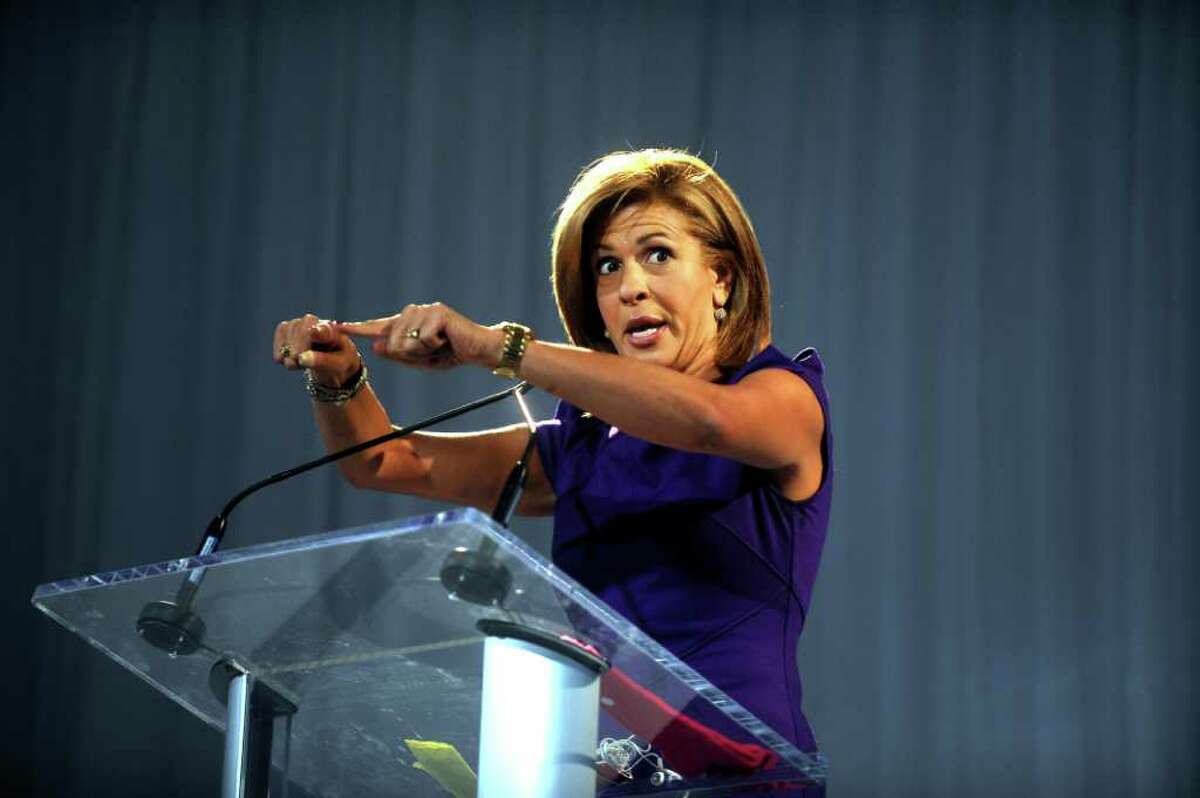 TV host Hoda Kotb, Greenwich woman talk of life after cancer