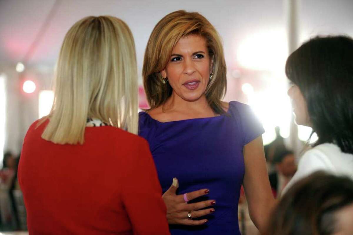 TV host Hoda Kotb, Greenwich woman talk of life after cancer