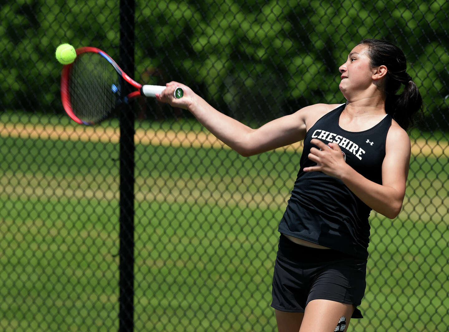 Connecticut tennis roundup: New Canaan girls edge Greenwich, win FCIAC