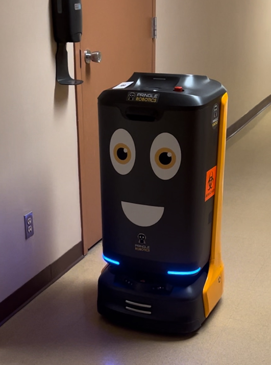 Meet Dwight the robot: OSF Saint Anthony's newest team member