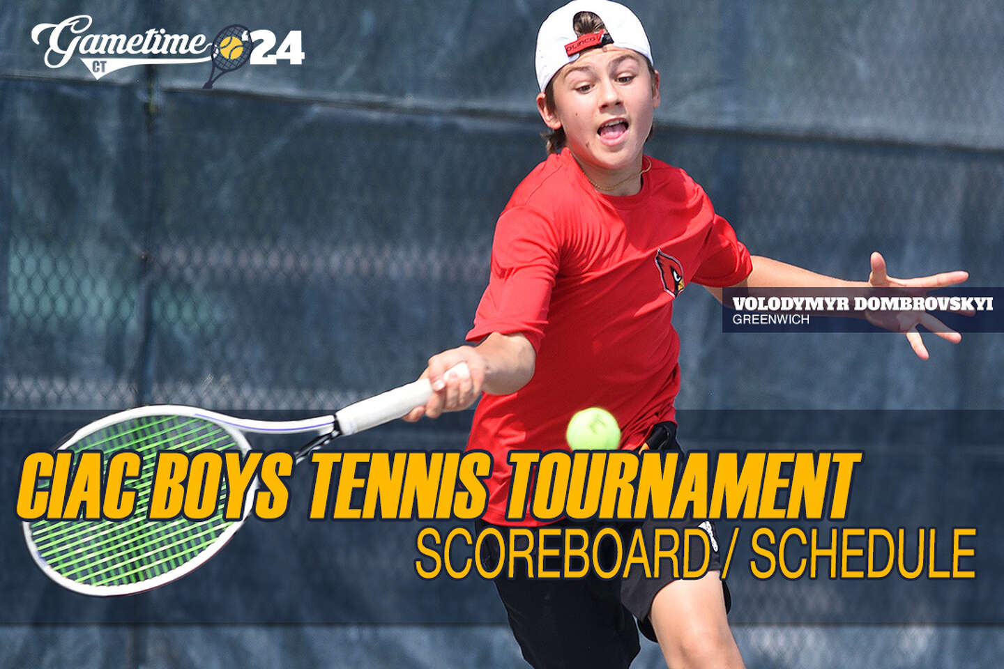 CIAC high school boys tennis tournament scoreboard, schedule 2024
