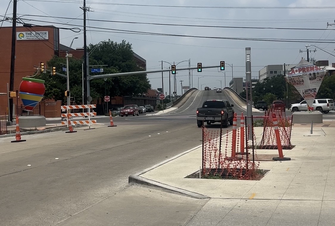 San Antonio public art: Joe R. Villarreal’s El Papalote, El Trompo
